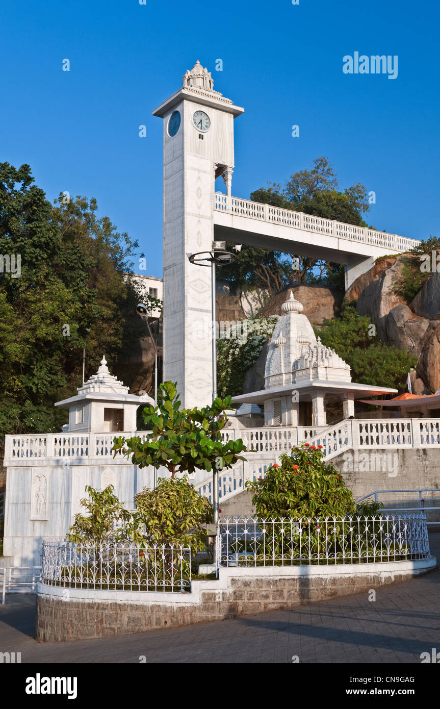 Birla Mandir hindu temple Hyderabad Andhra Pradesh India Stock Photo ...