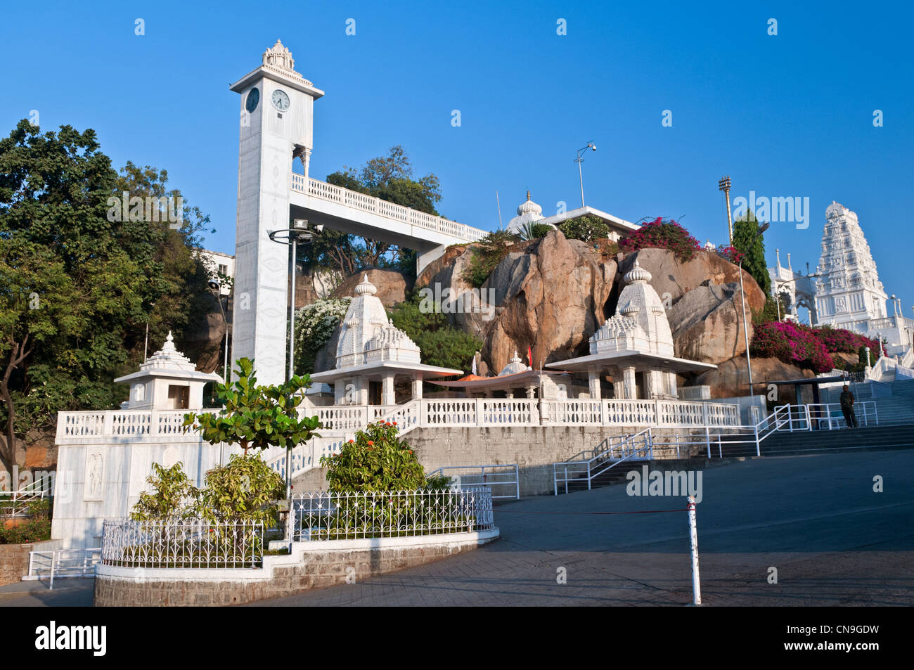 Birla Mandir hindu temple Hyderabad Andhra Pradesh India Stock Photo ...