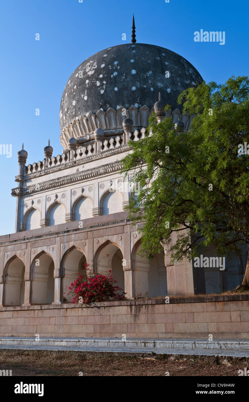 Qutb Shahi Tombs near Golconda Fort Hyderabad Andhra Pradesh India ...