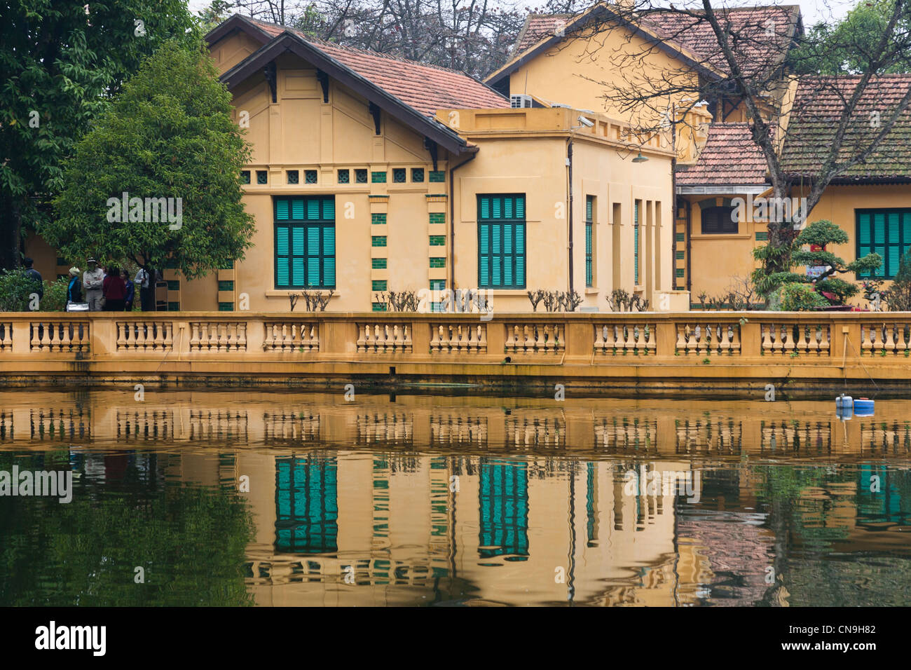 House where President Ho Chi Minh lived and worked from 1954 to 1958 ...