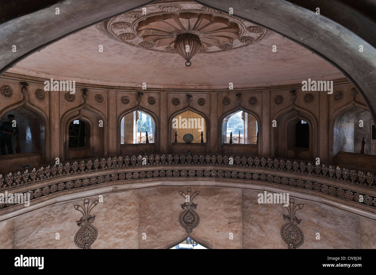 Interior Charminar Hyderabad Andhra Pradesh India Stock Photo - Alamy