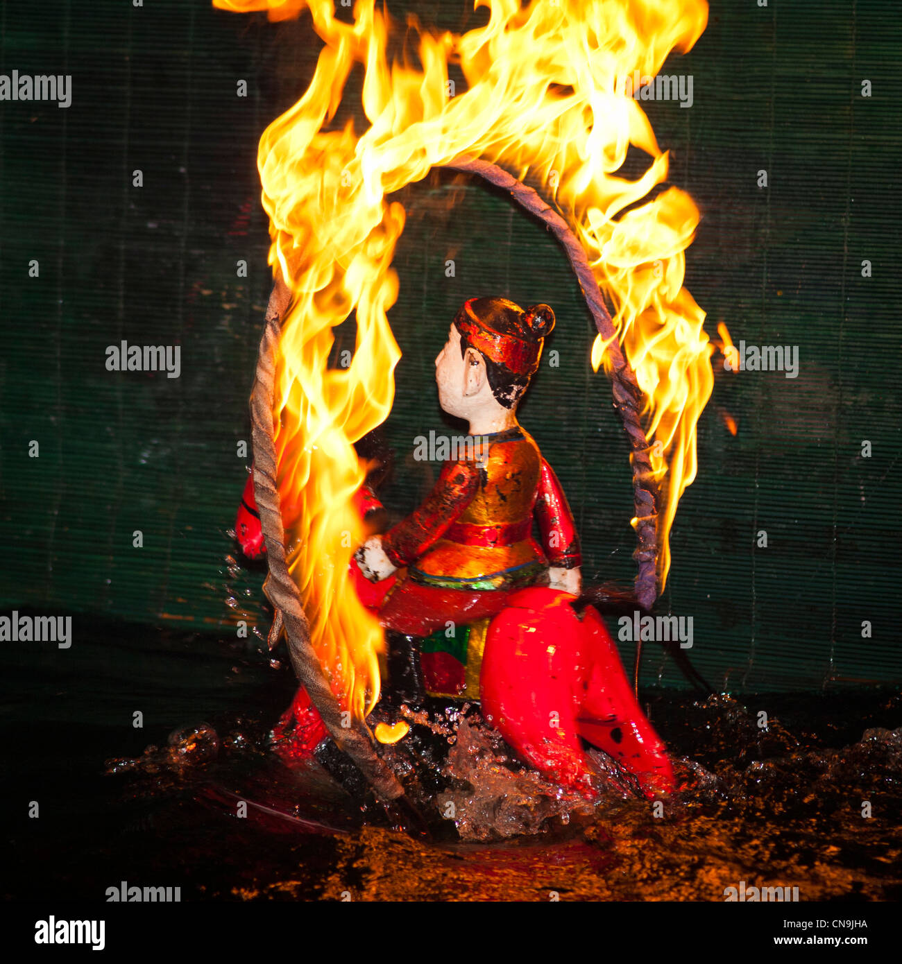Horse riding through fire hi-res stock photography and images - Alamy