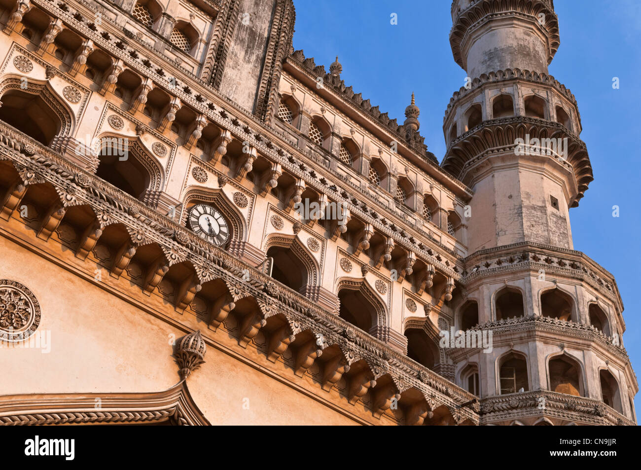 Charminar minaret detail Hyderabad Andhra Pradesh India Stock Photo - Alamy
