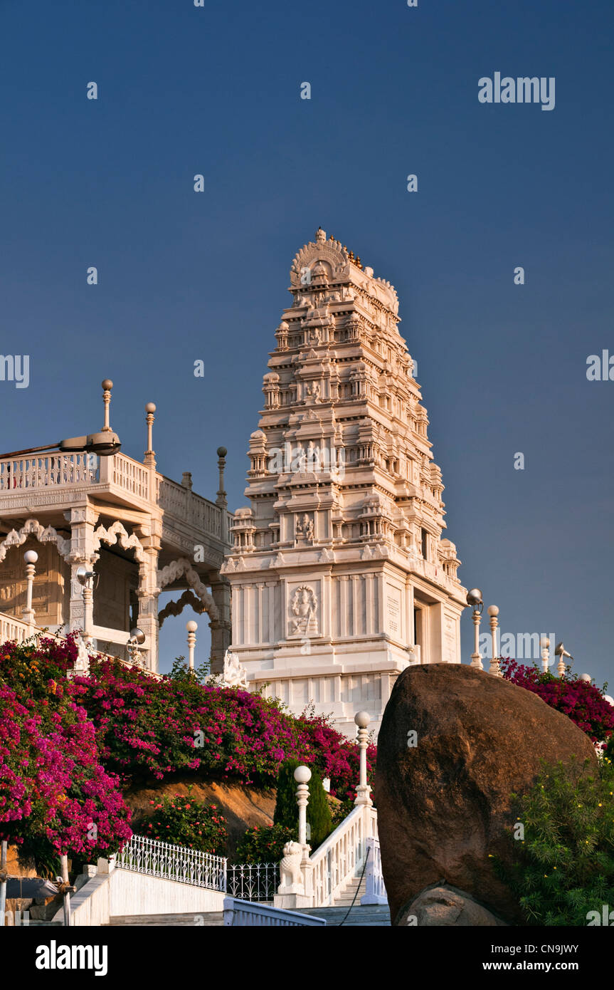 Birla Mandir hindu temple Hyderabad Andhra Pradesh India Stock Photo ...