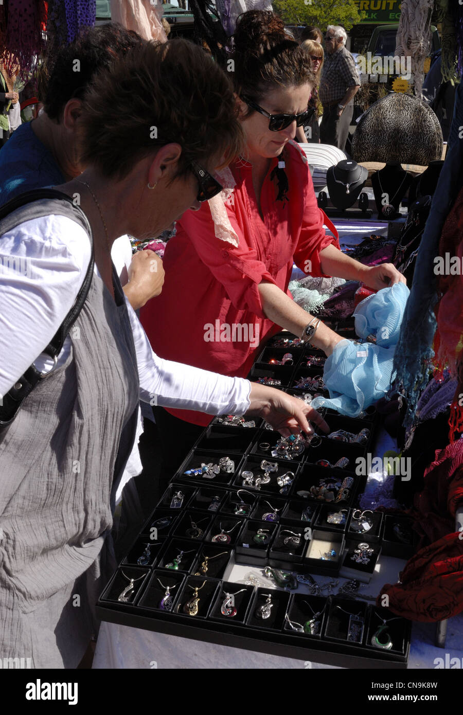 Nelson Market, New Zealand Stock Photo - Alamy