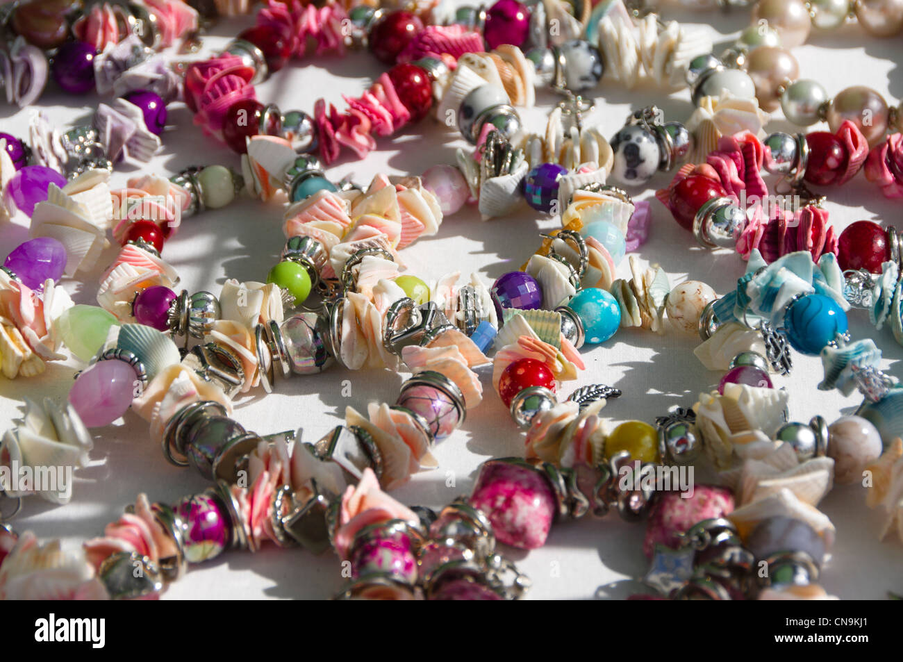 Bracelet of shells hi-res stock photography and images - Alamy
