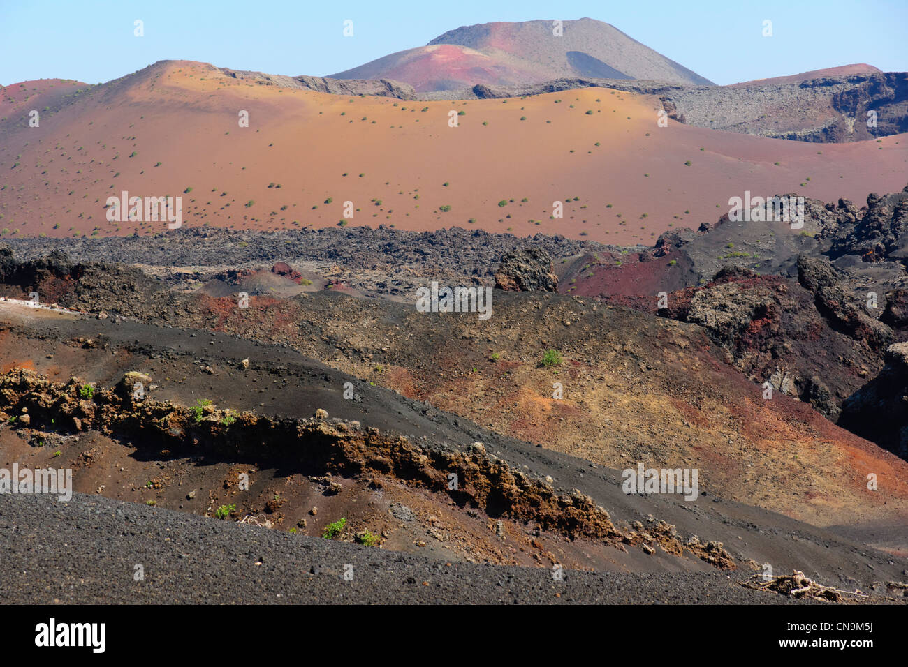 Lanzarote, Canary Islands - Timanfaya volcanoes national park and ...