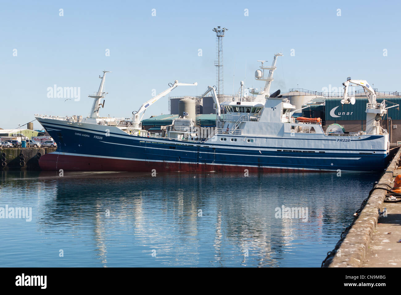 Deep sea fishing trawlers scotland hi-res stock photography and images ...