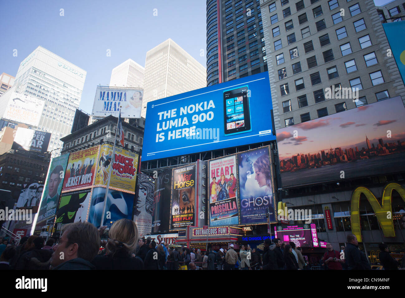 Nokia lumia billboard hi-res stock photography and images - Alamy