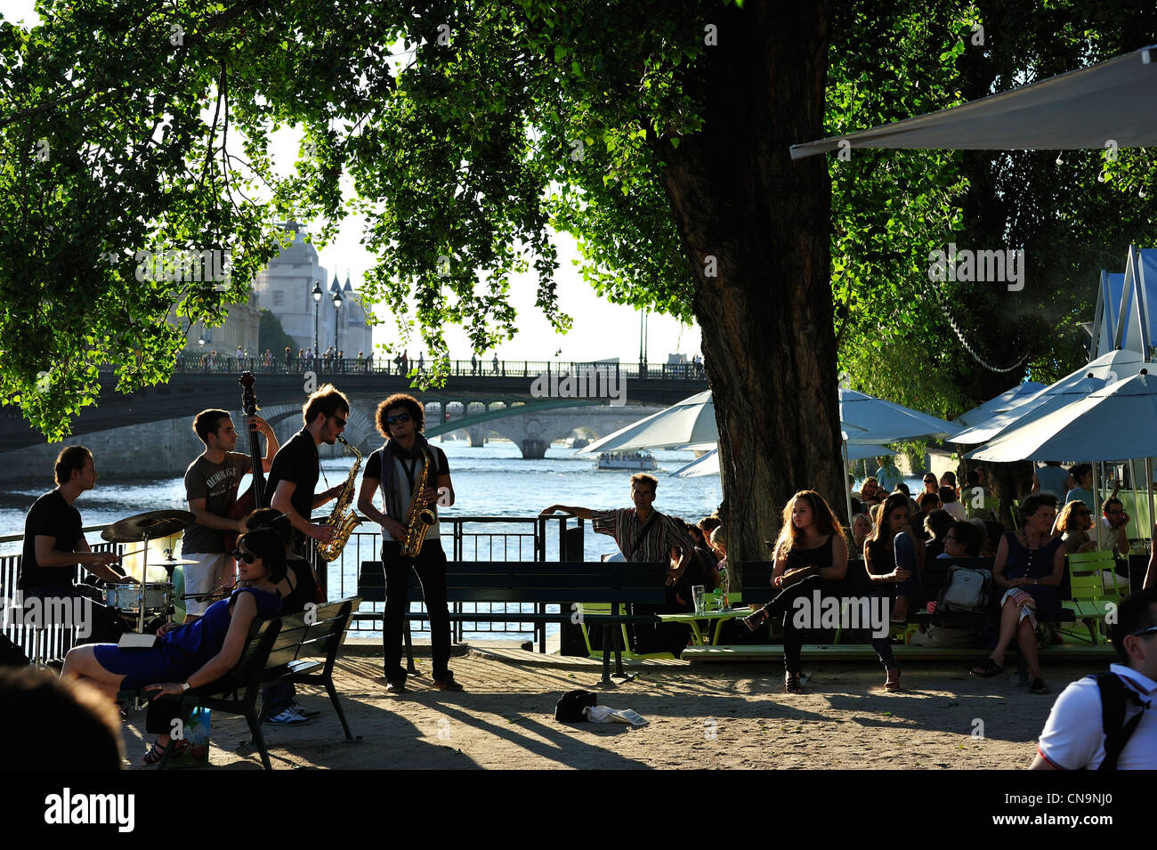 France, Paris, the Seine river banks listed as World Heritage by UNESCO ...