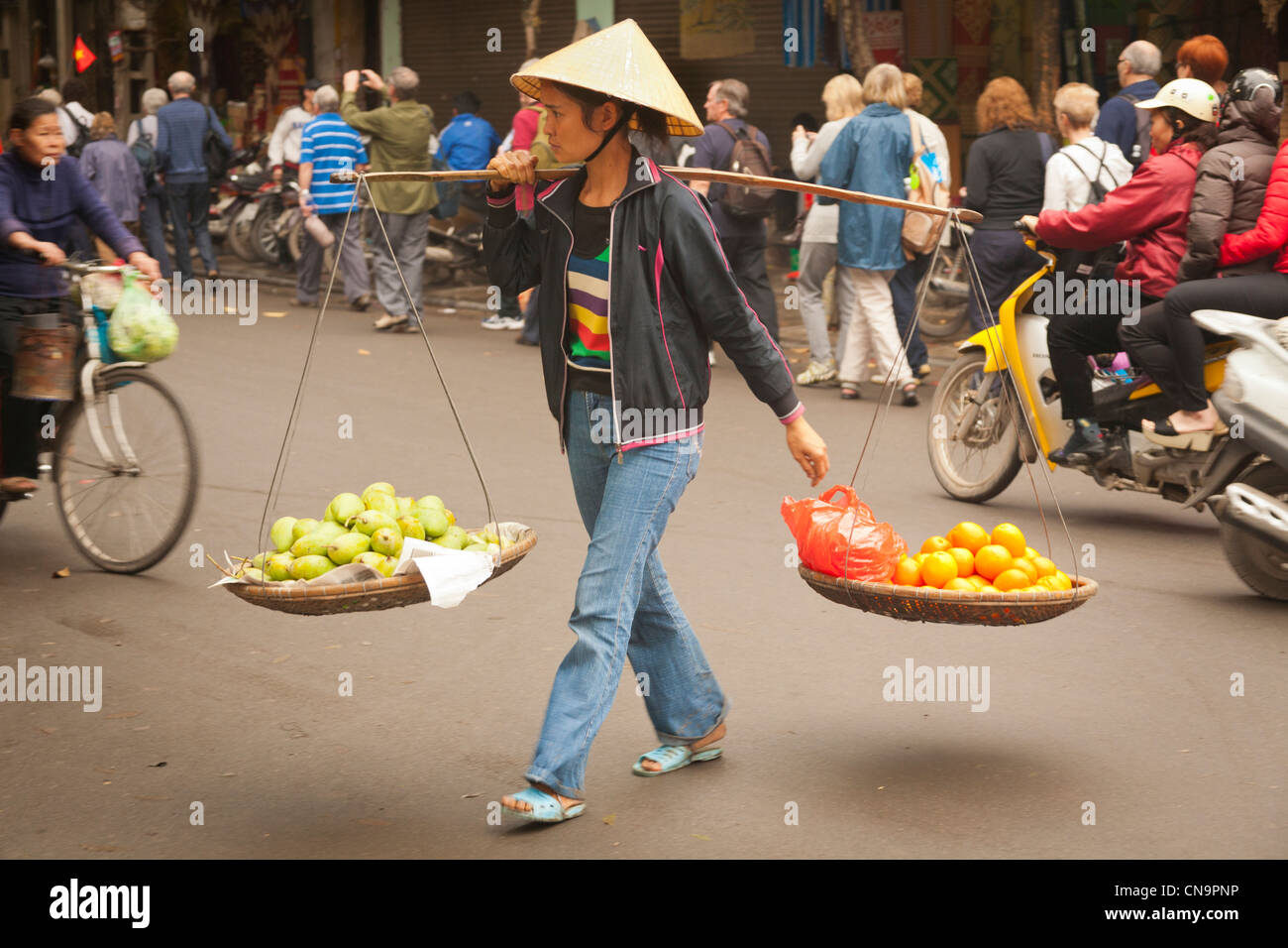 With basket and panniers hi-res stock photography and images - Alamy