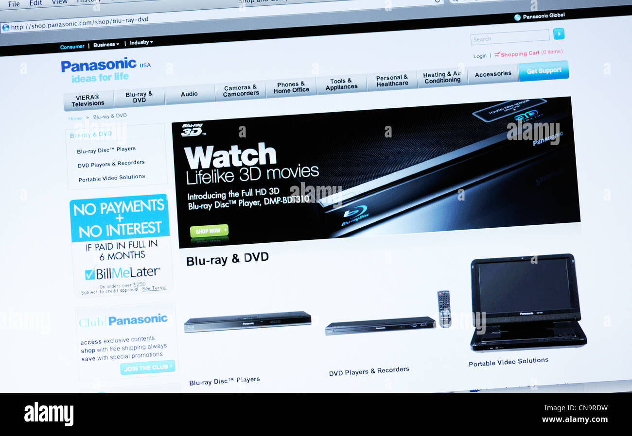 Panasonic store hi-res stock photography and images - Alamy