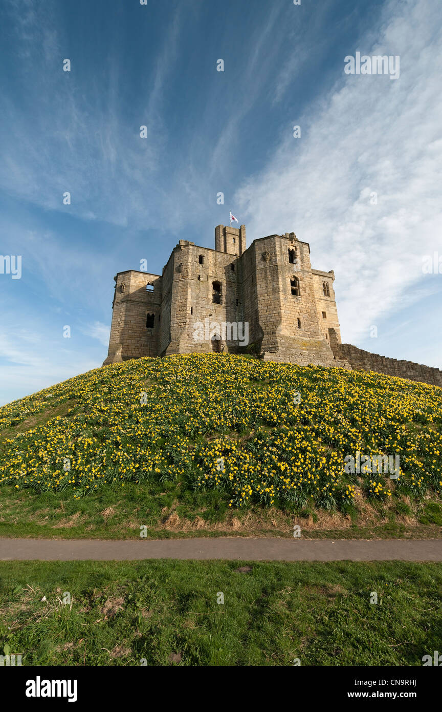 Warkworth castle hi-res stock photography and images - Alamy