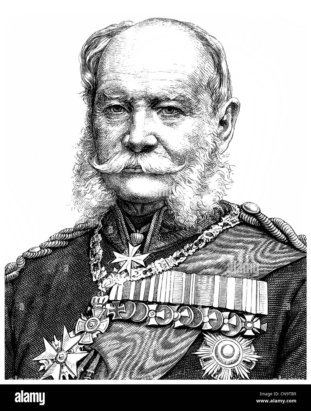 Kaiser wilhelm i 1797 1888 Black and White Stock Photos & Images - Alamy