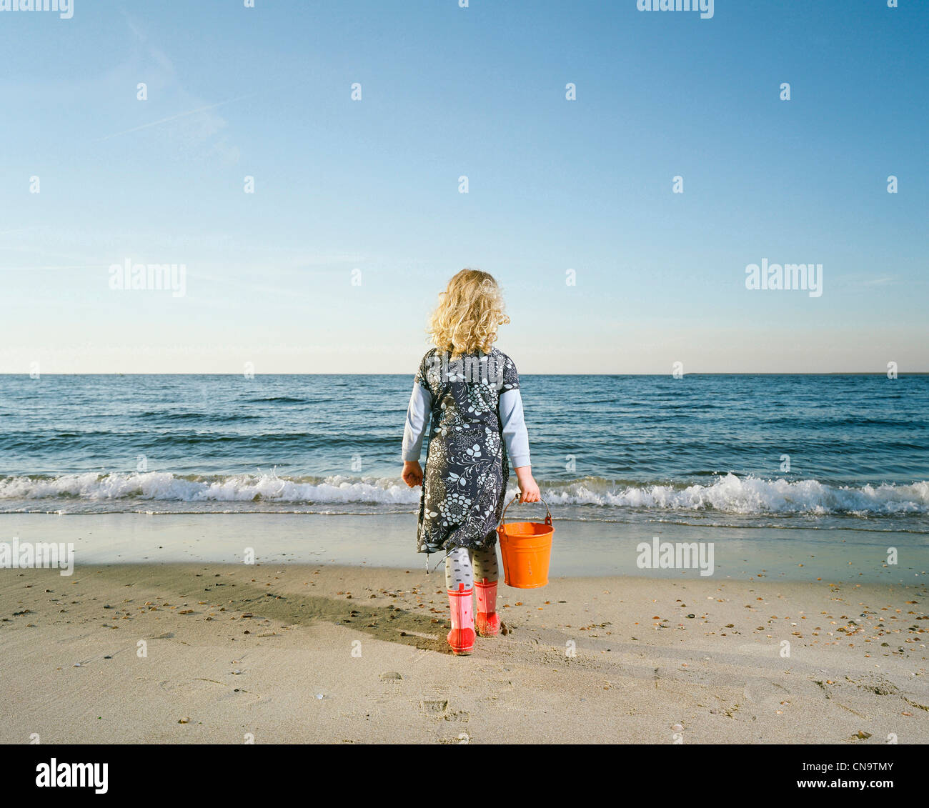 Girl Walking In Rain High Resolution Stock Photography and Images - Alamy
