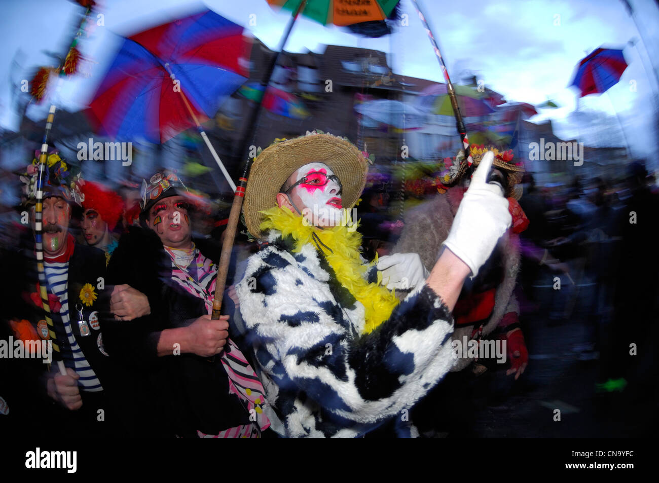 France, Nord, Dunkirk, carnival of Dunkirk, carnival Marching La Basse ...