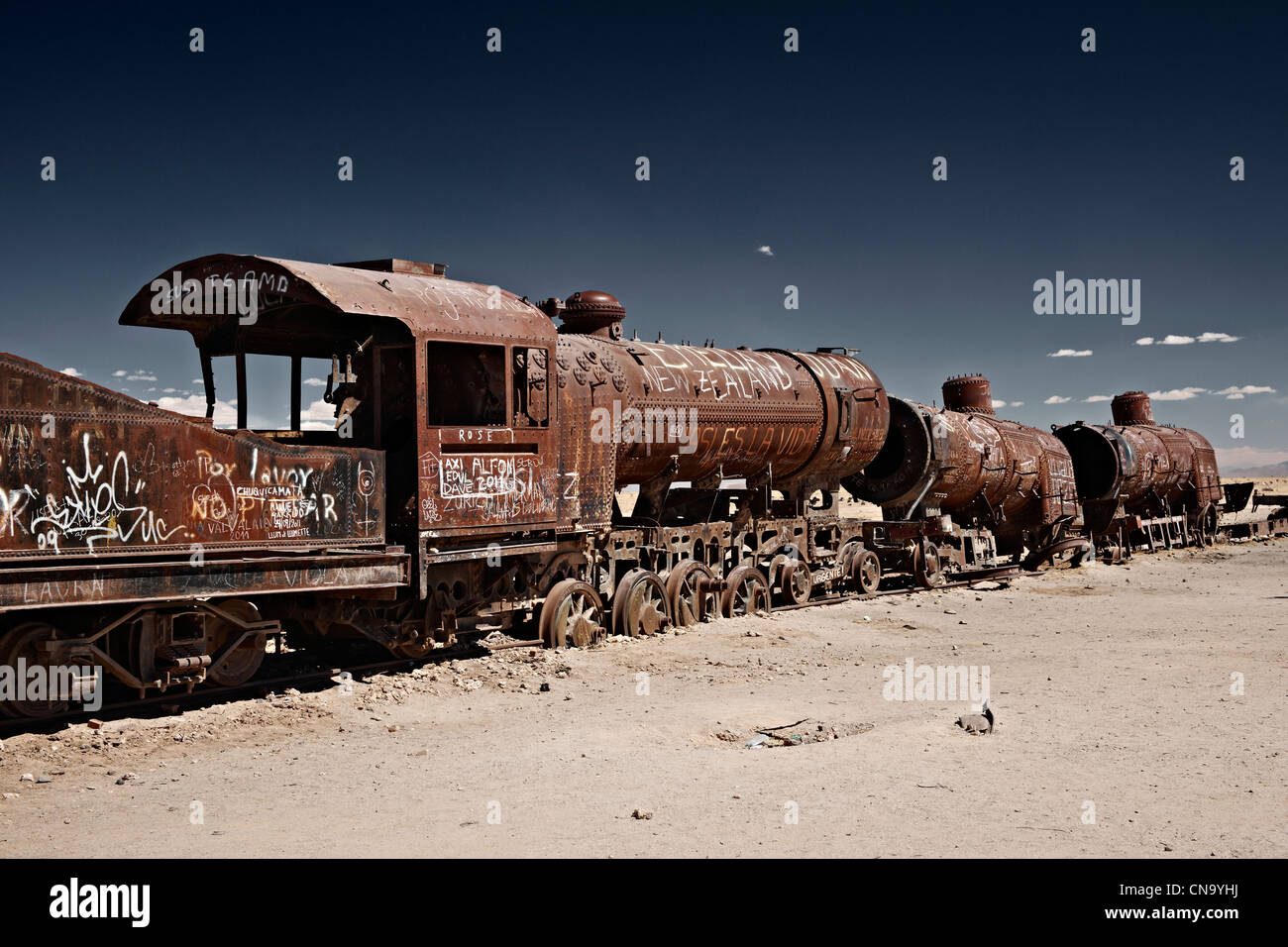 Locomotive cemetery hi-res stock photography and images - Alamy