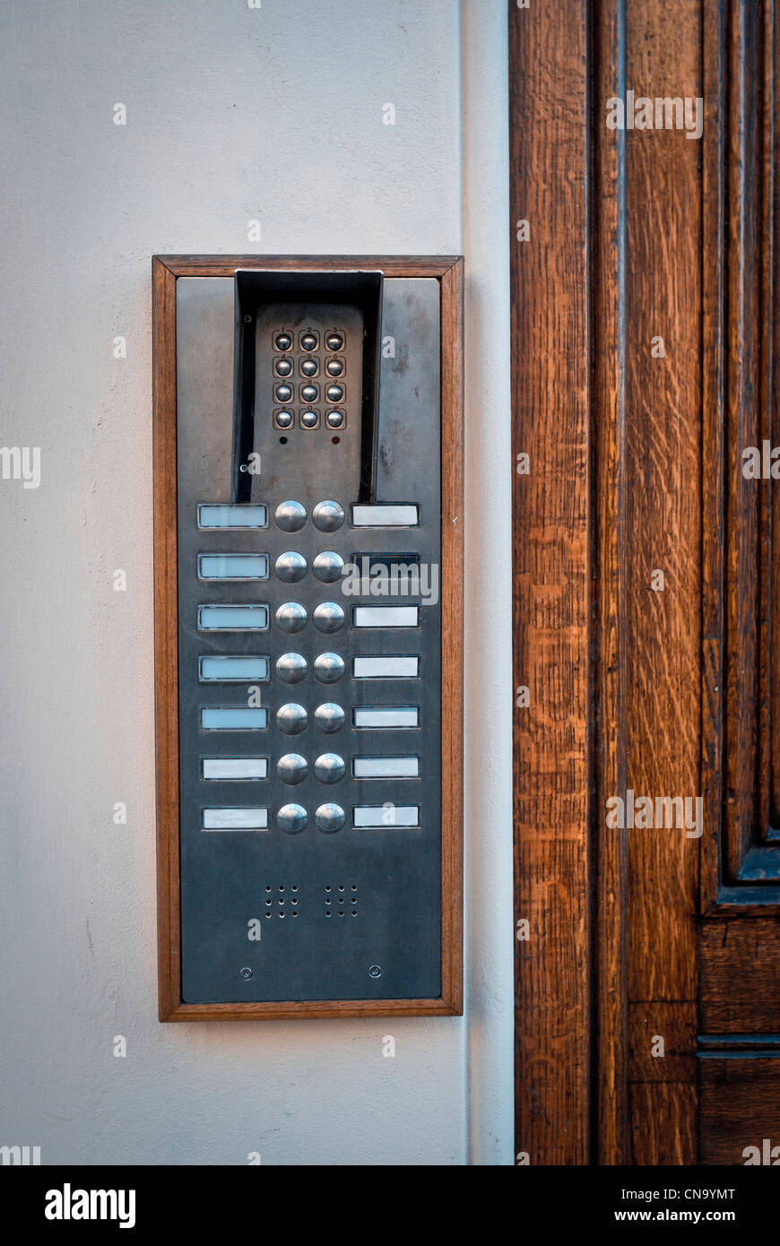Voice Controlled Door Entry System Stock Photo - Alamy Voice Controlled Door Entry System Stock Photo - Alamy