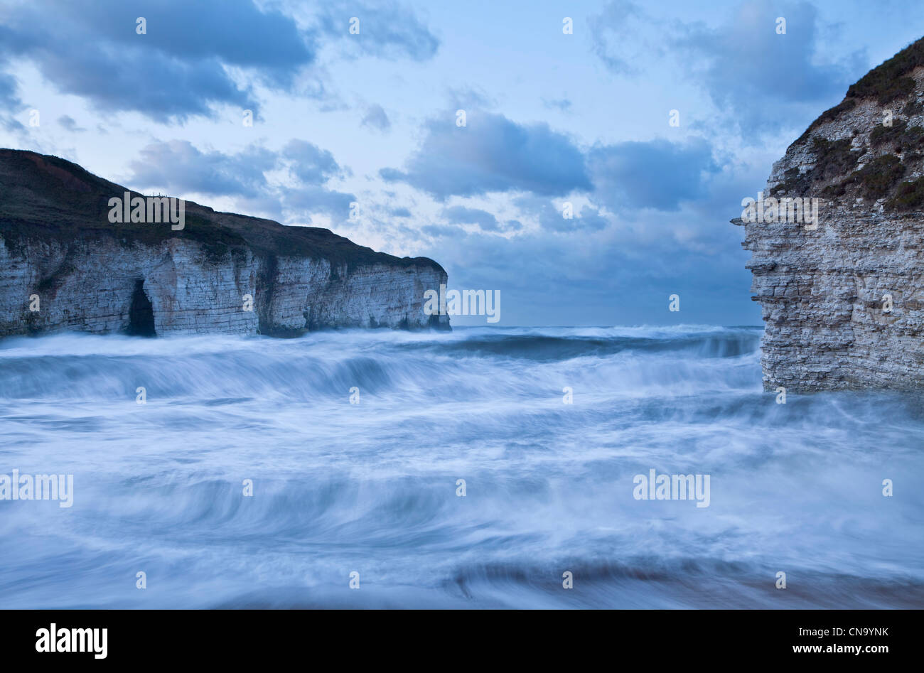 Flamborough North Bay, North Yorkshire Stock Photo - Alamy