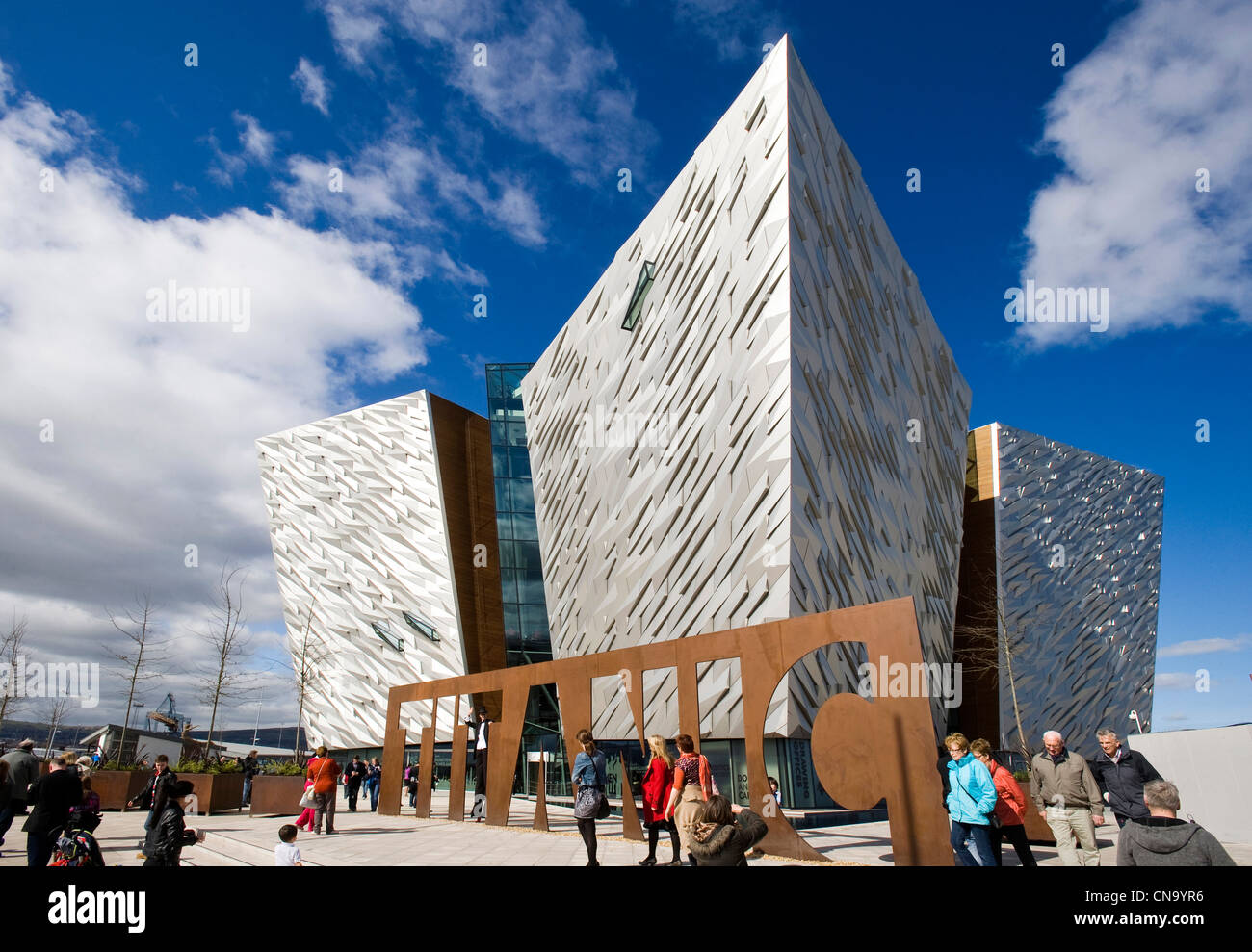 Titanic Belfast, Signature Building , Titanic Quarter Stock Photo - Alamy