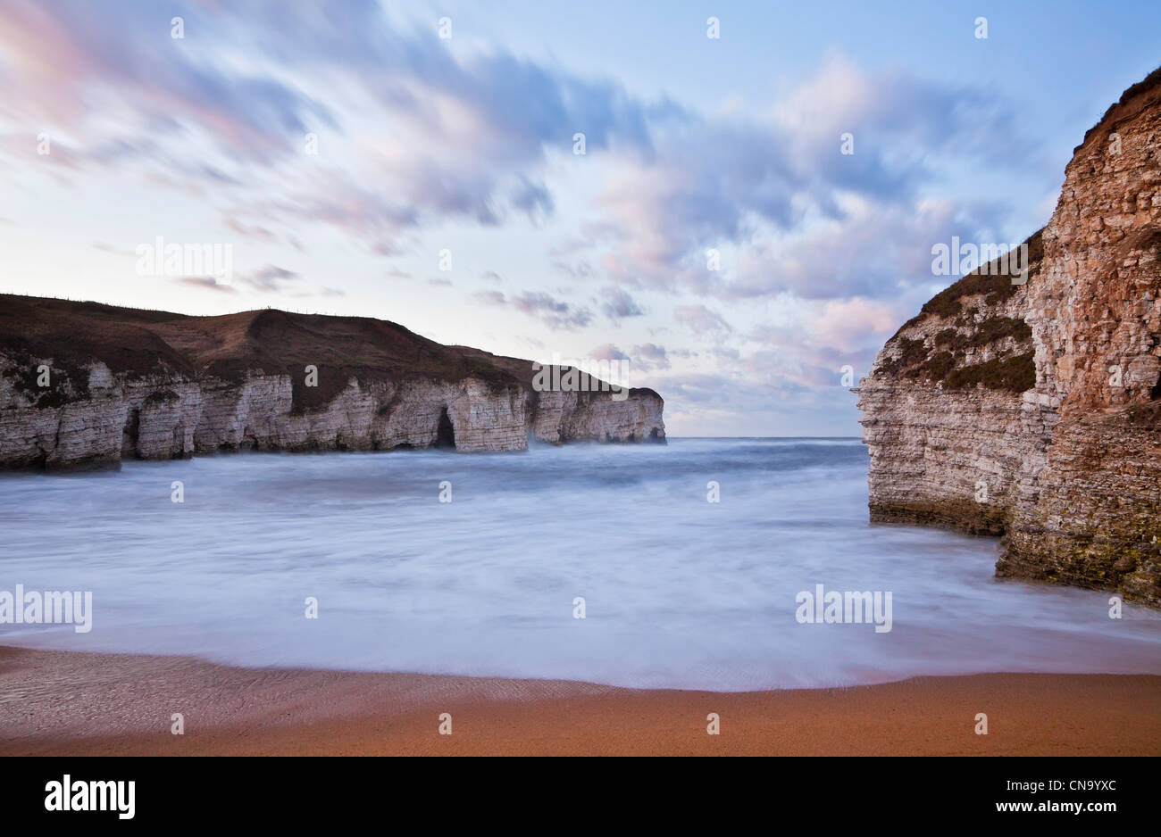 Flamborough North Bay, North Yorkshire Stock Photo - Alamy