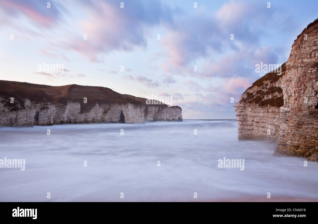 Flamborough North Bay, North Yorkshire Stock Photo - Alamy