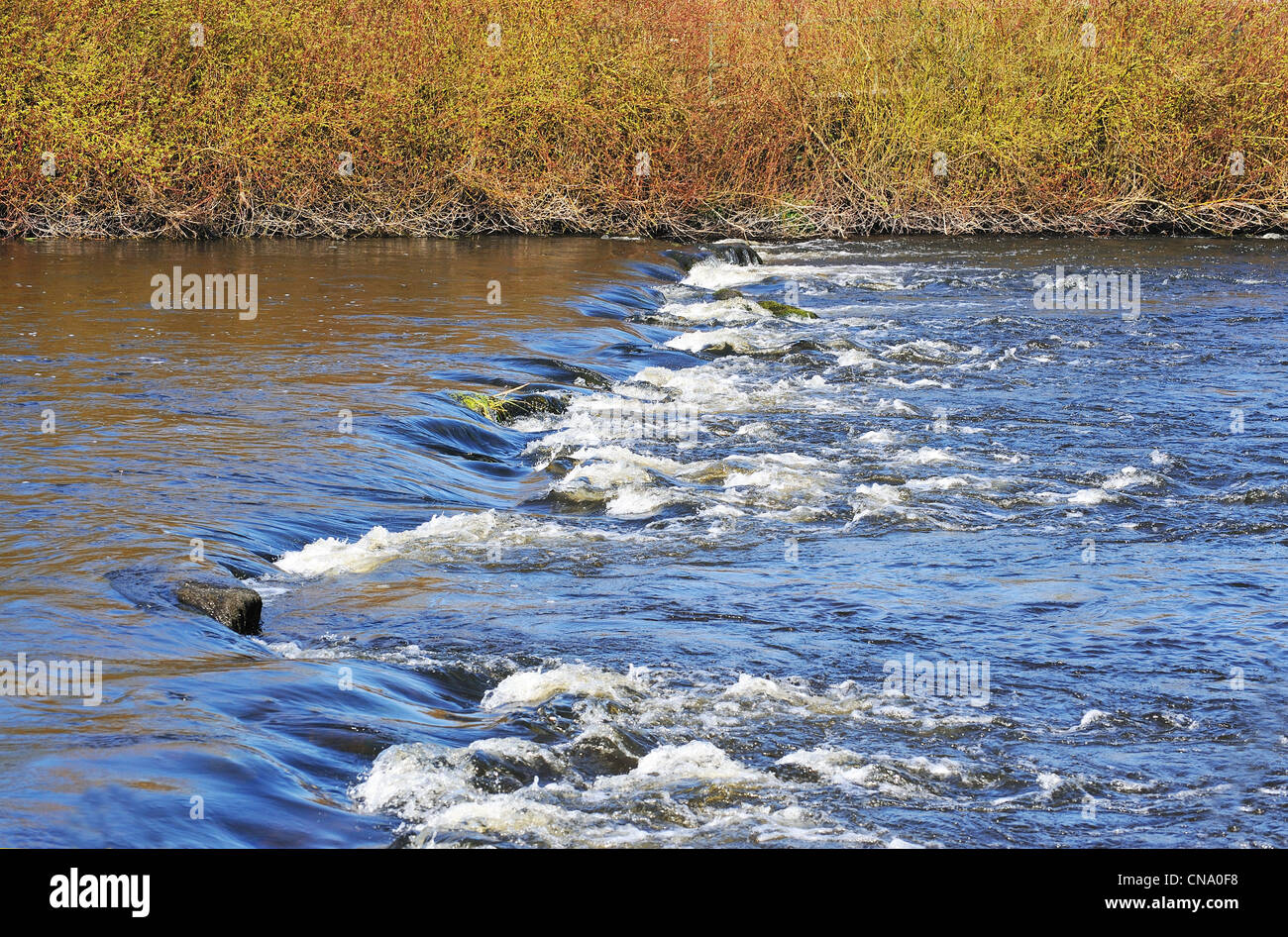 Blur blurred boulder cascade clean during environment hi-res stock ...