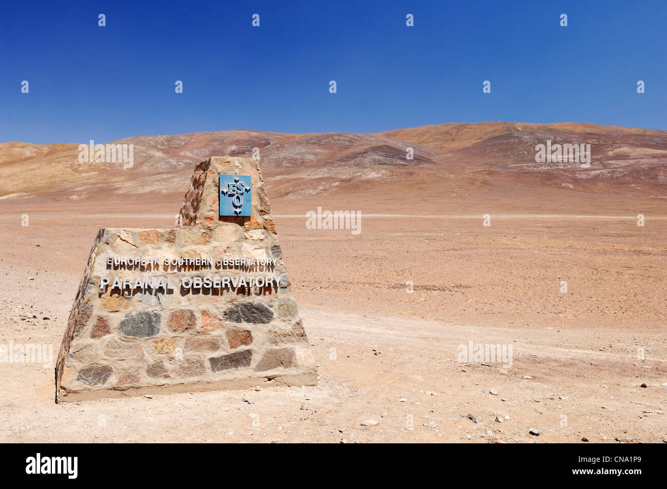 Chile, Antofagasta region, Atacama Desert, the Paranal Observatory, ESO ...