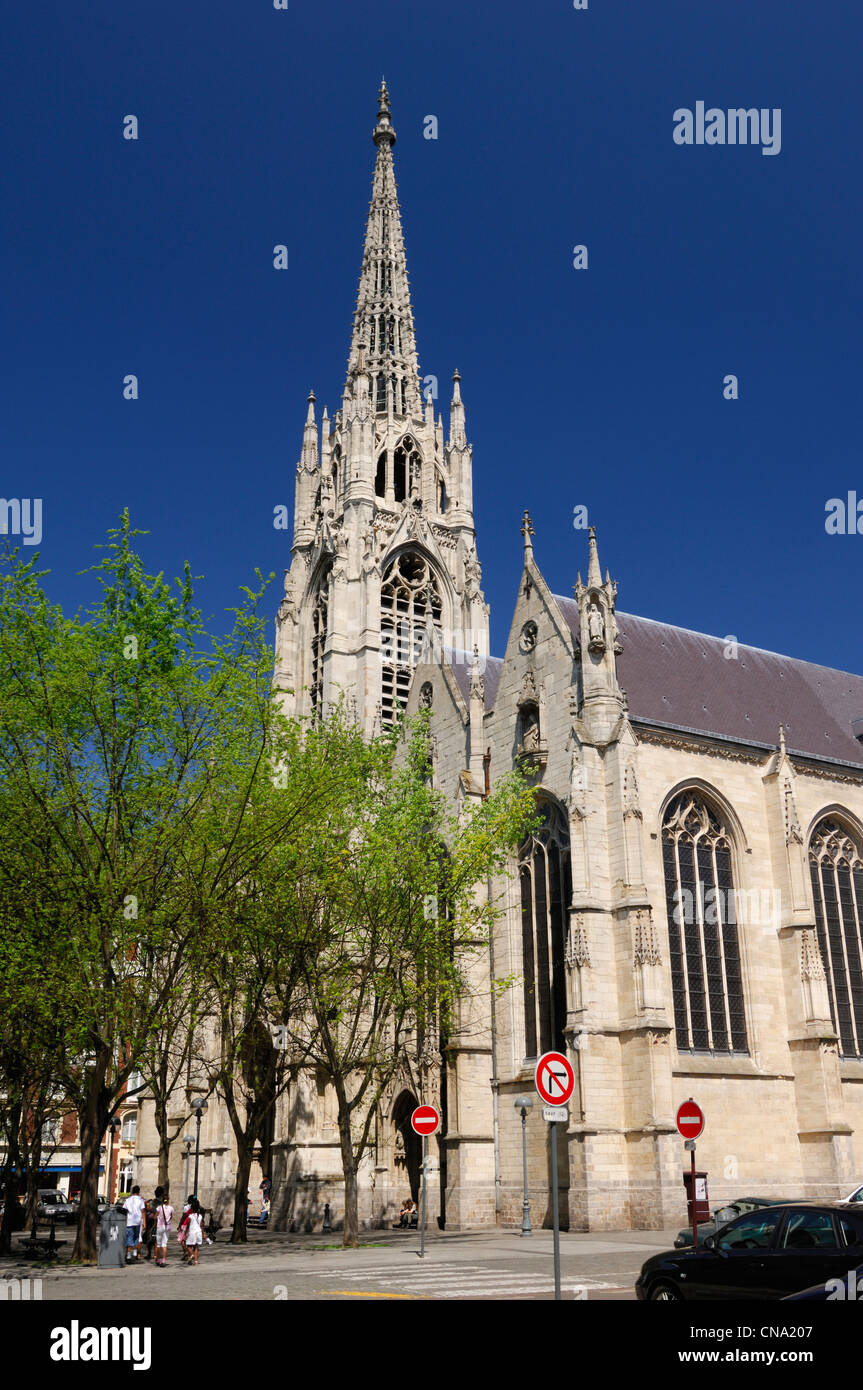 France, Nord, Lille, St Maurice church Stock Photo - Alamy
