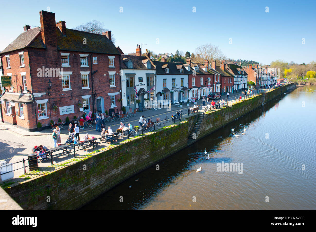Severnside, Bewdley Worcestershire England Stock Photo - Alamy