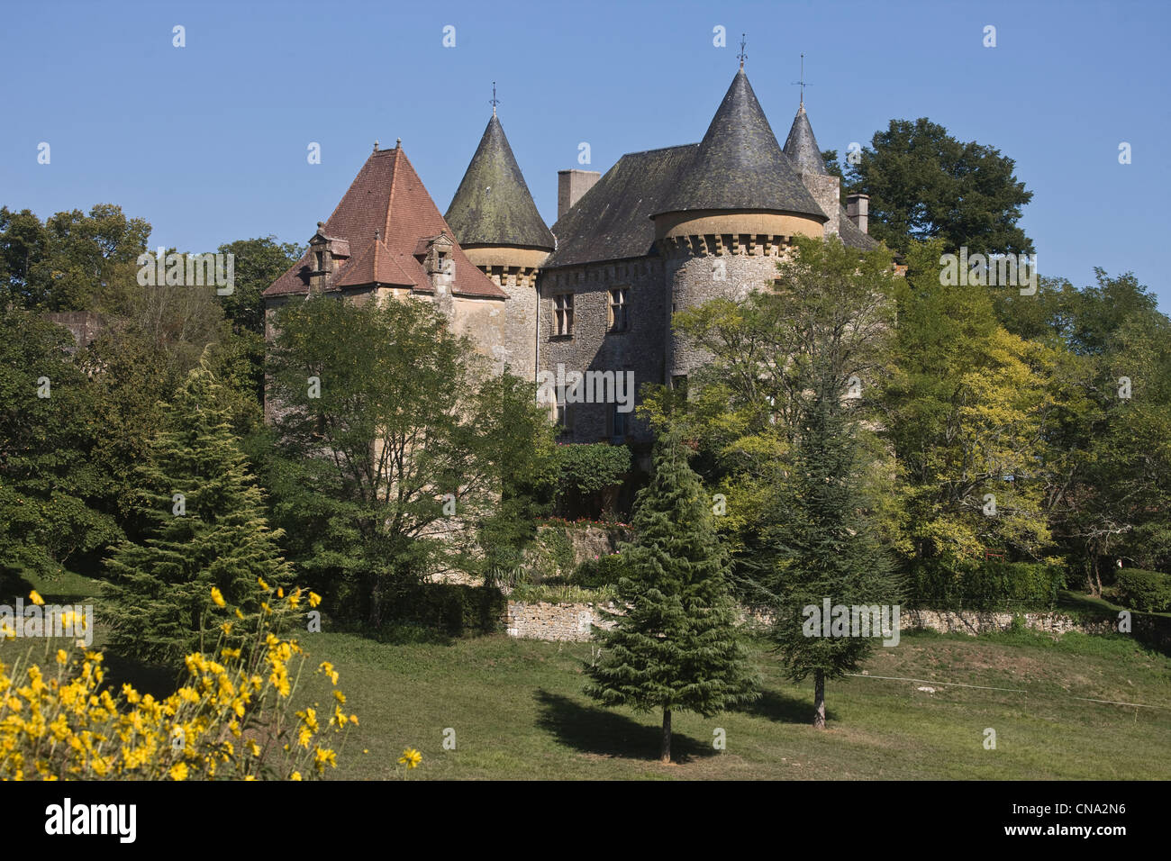 Montclera castle hi-res stock photography and images - Alamy