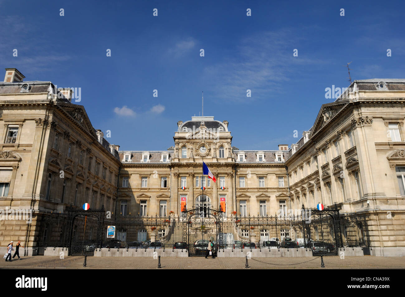 France, Nord, Lille, Republic square, the Prefecture of Lille on the ...