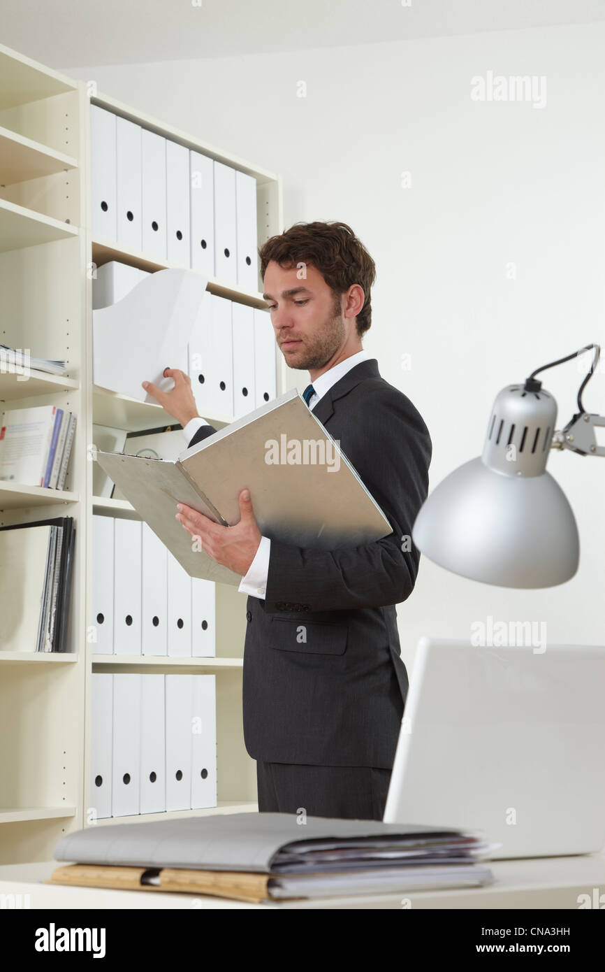 man in office Stock Photo - Alamy