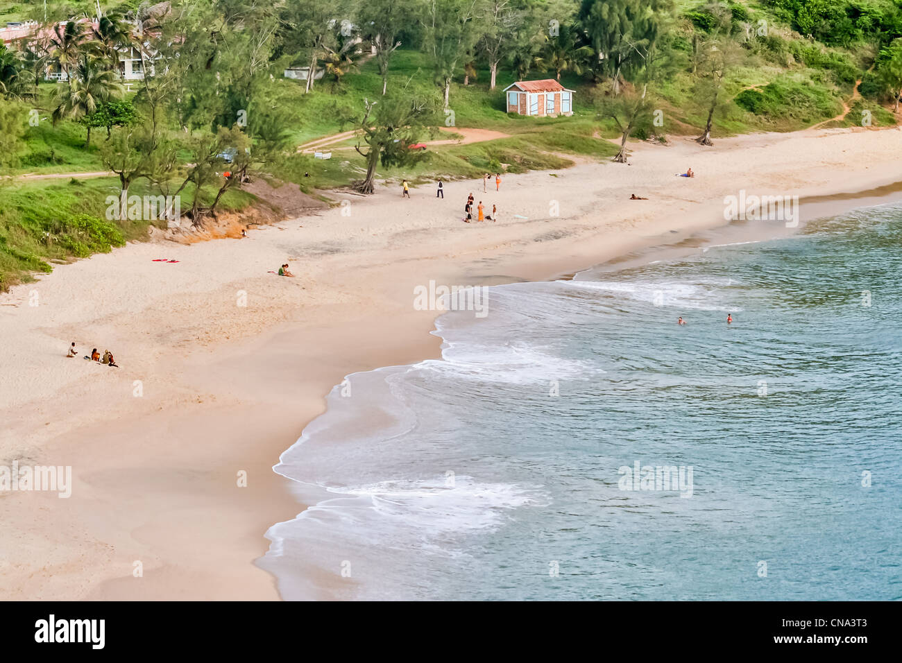 The Libanona beach of Fort Dauphin (Tolagnaro), southern Madagascar ...