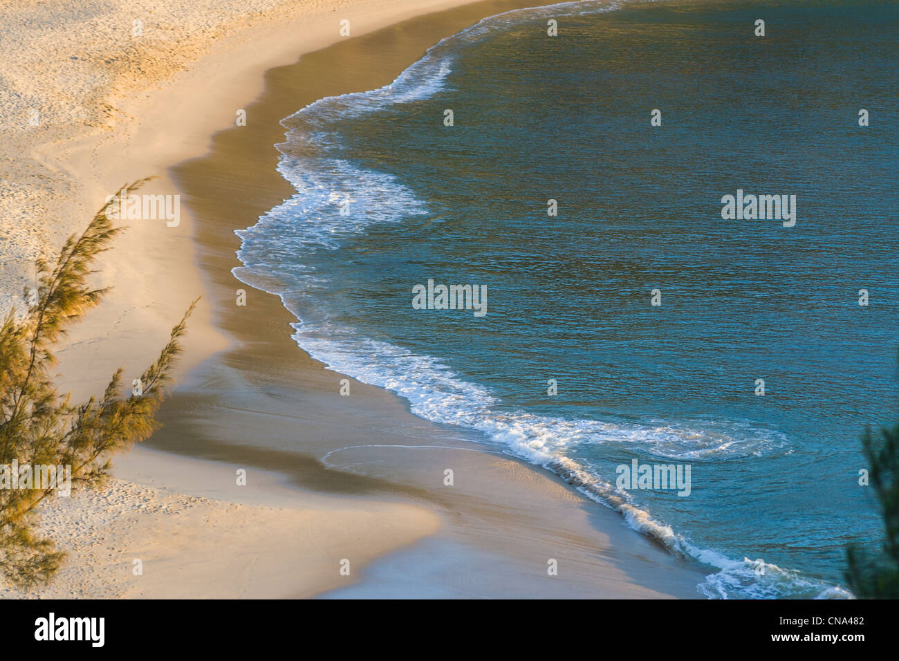The Libanona beach of Fort Dauphin (Tolagnaro), southern Madagascar ...