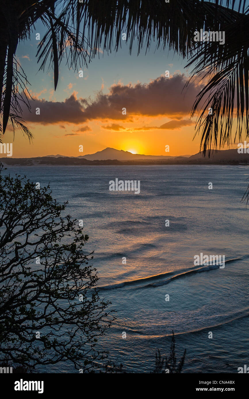 Sunset on Fort Dauphin (Tolagnaro), southern Madagascar Stock Photo - Alamy