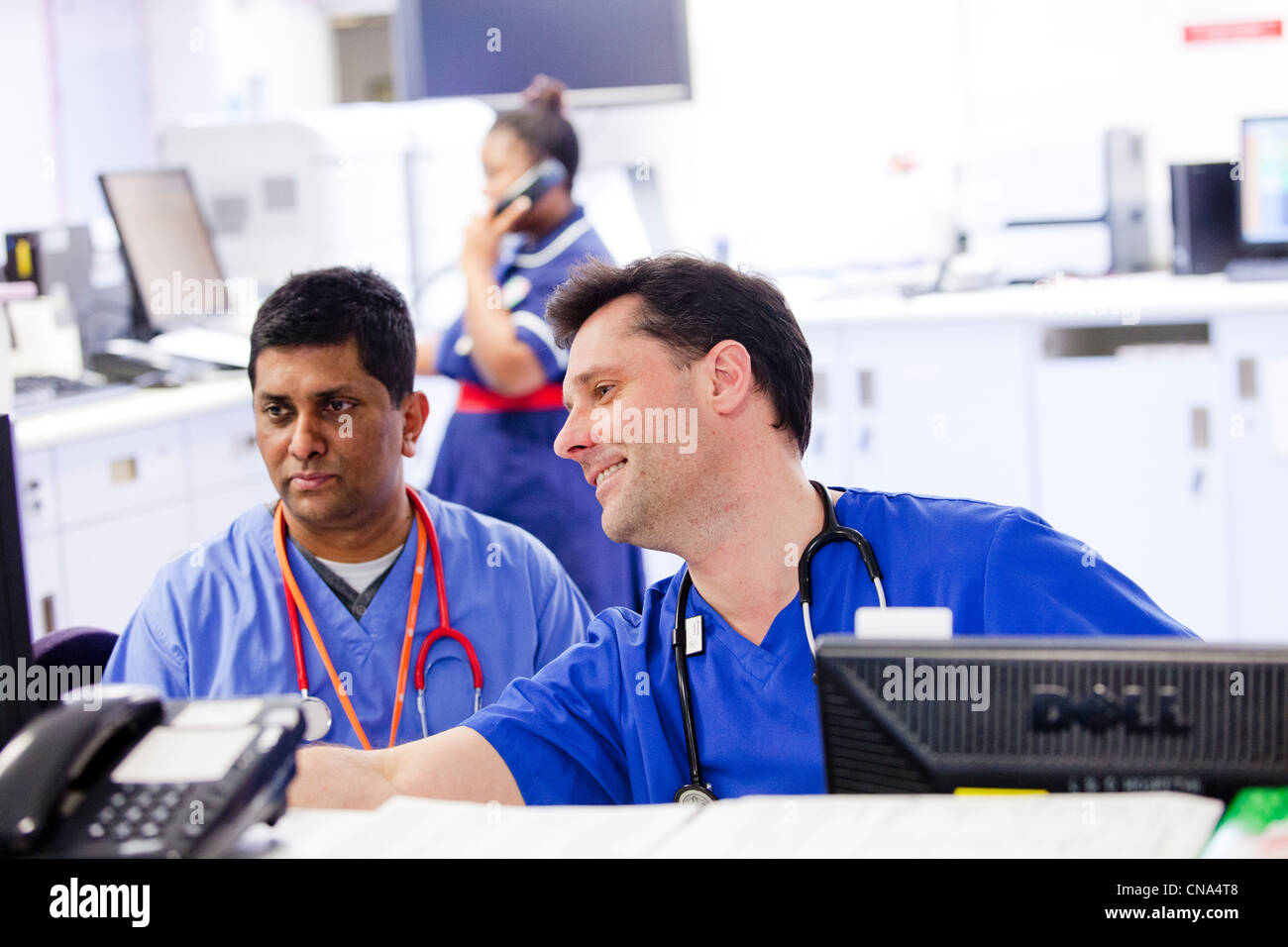 Nhs doctors hi-res stock photography and images - Alamy