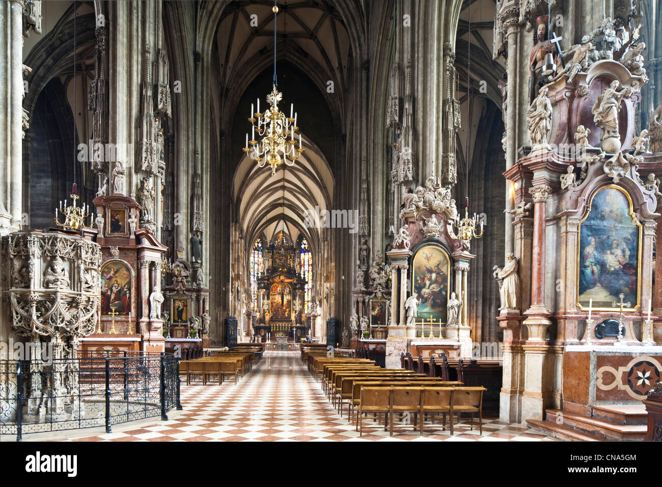 Gothic architecture in austria hi-res stock photography and images - Alamy