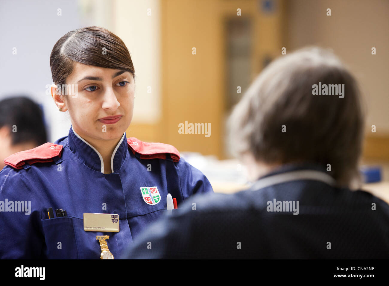 Nhs ward matron hi-res stock photography and images - Alamy