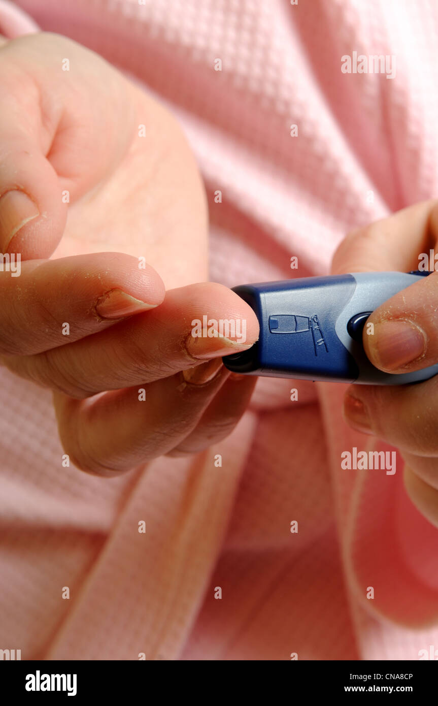 Diabetes testing hi-res stock photography and images - Alamy