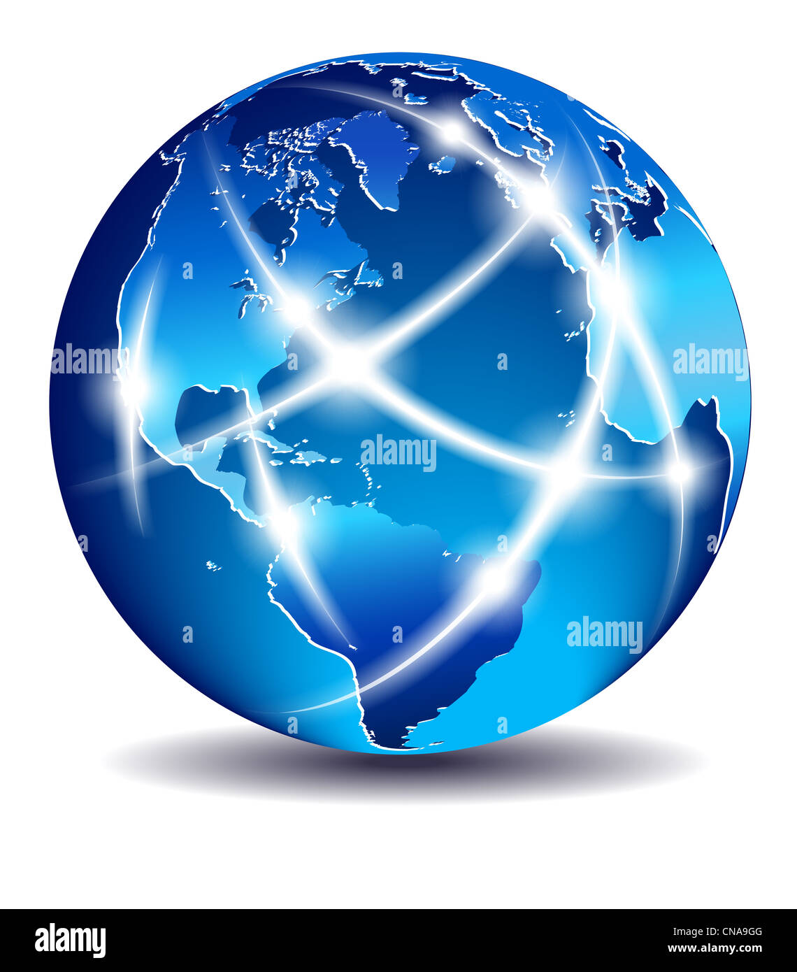 Communication World, Global Commerce - North South America and Europe ...