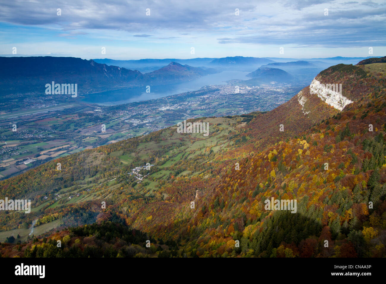 France, Savoie, Parc Naturel Regional du Massif des Bauges (Natural ...