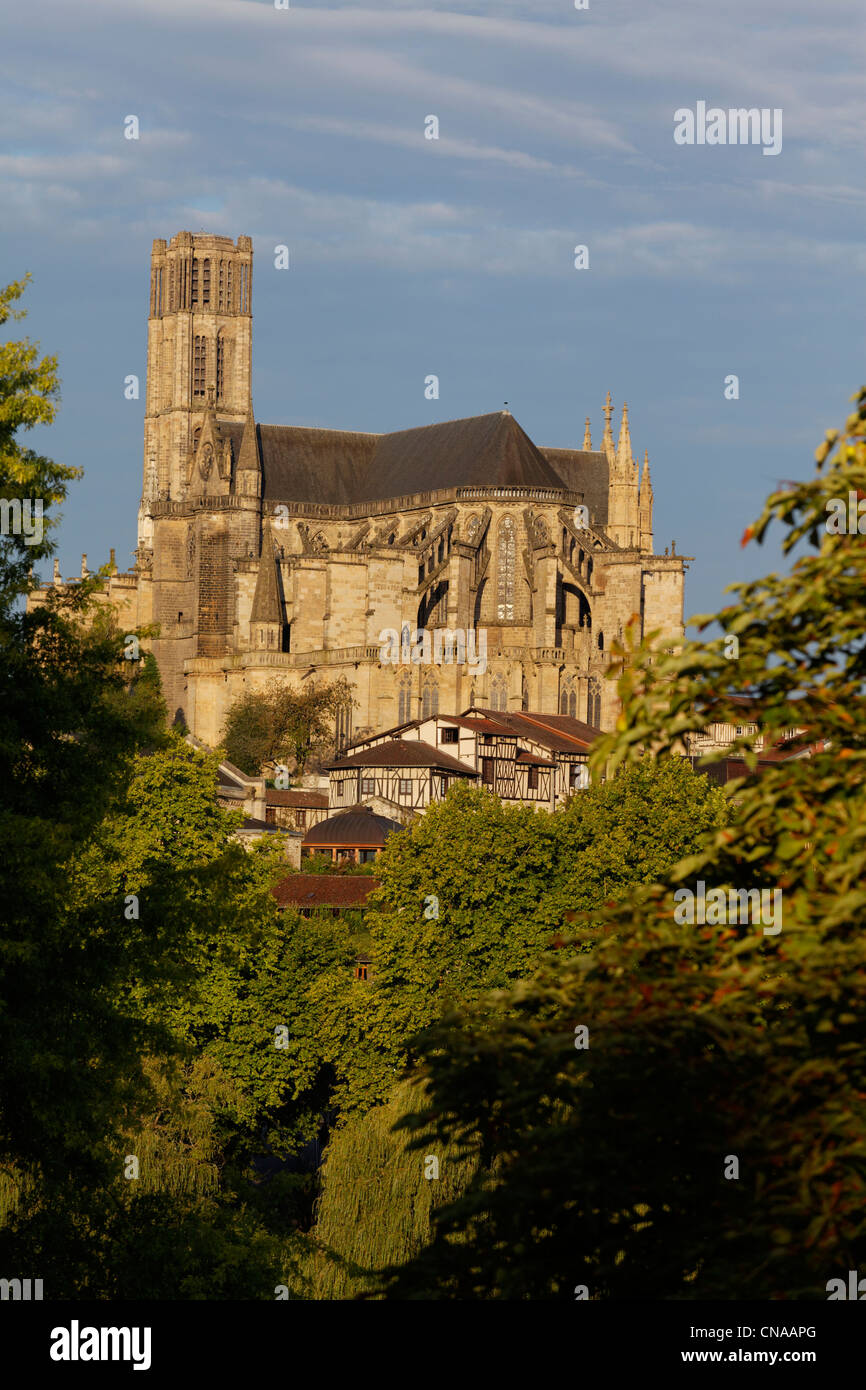 France, Haute Vienne, Limoges, cathedral of Saint Etienne Stock Photo ...