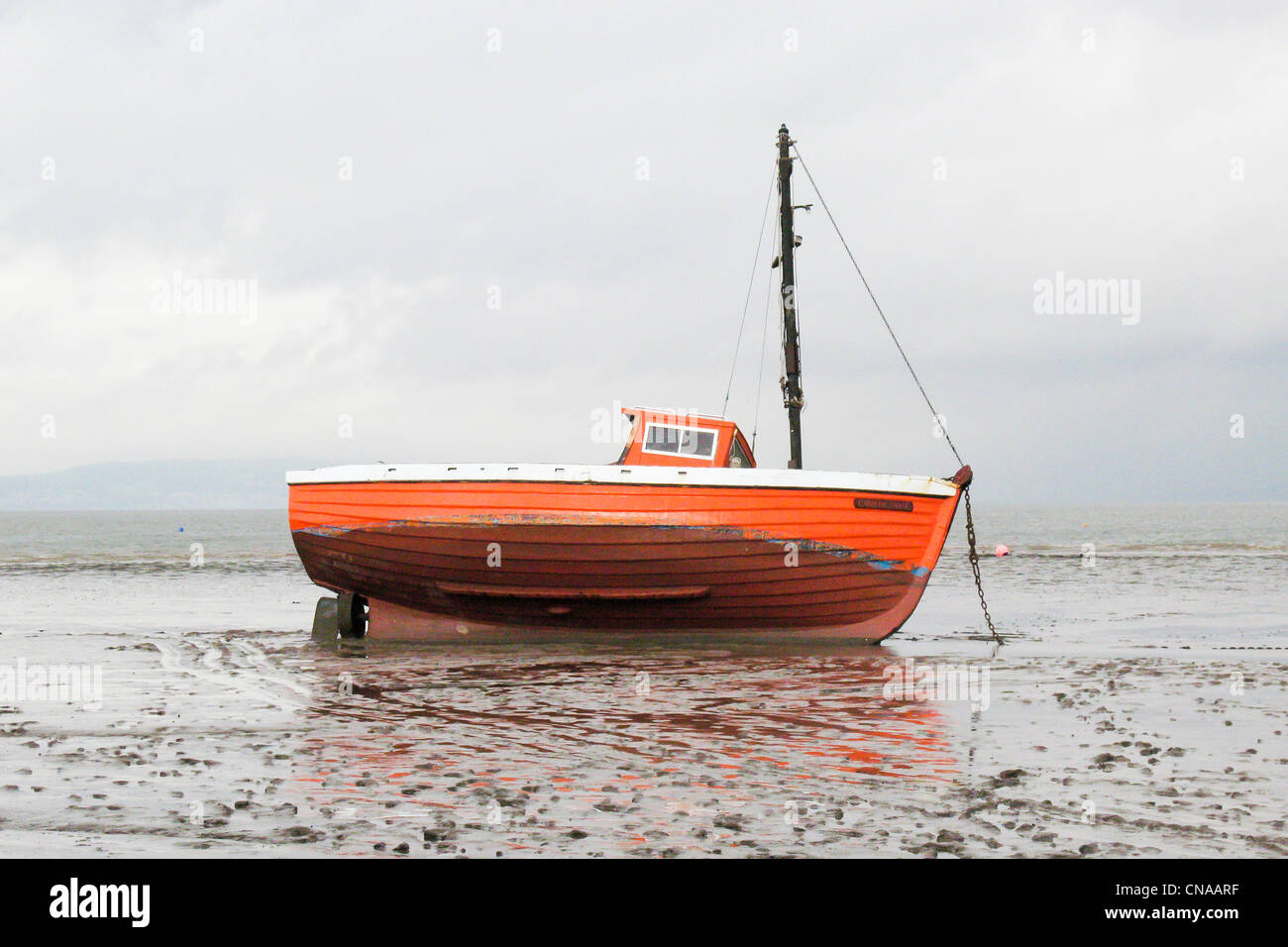 Morecambe boat beach bay hi-res stock photography and images - Alamy