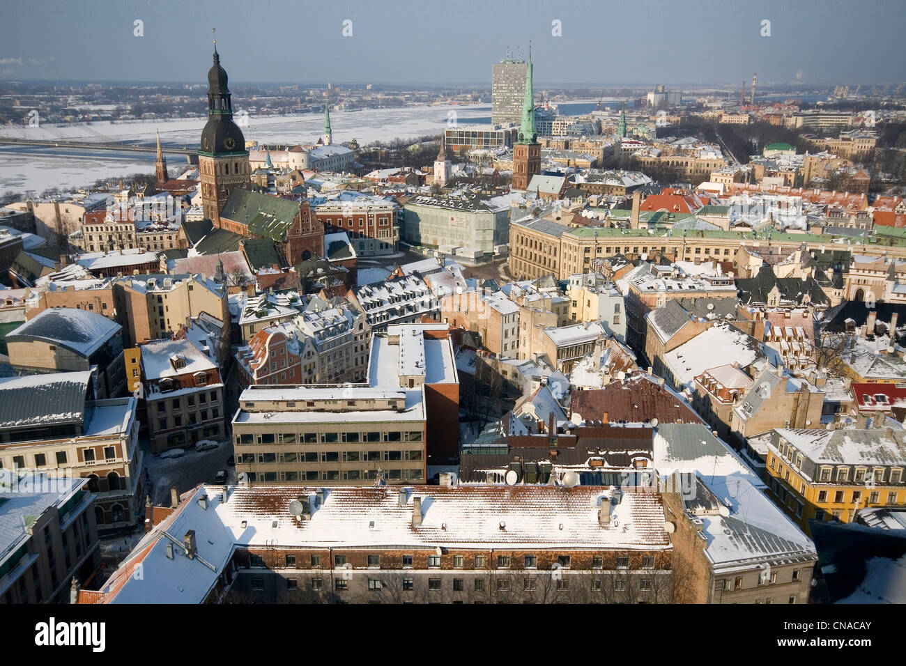 Birds eye view rigas historic hi-res stock photography and images - Alamy