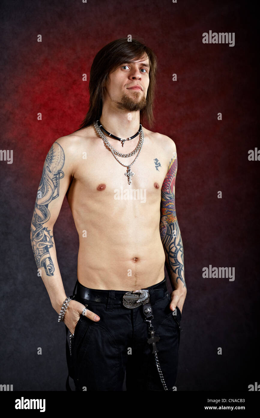 Tattoo rocker hi-res stock photography and images - Alamy