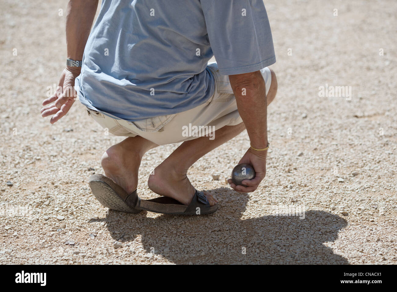 Petanque pitch hi-res stock photography and images - Alamy
