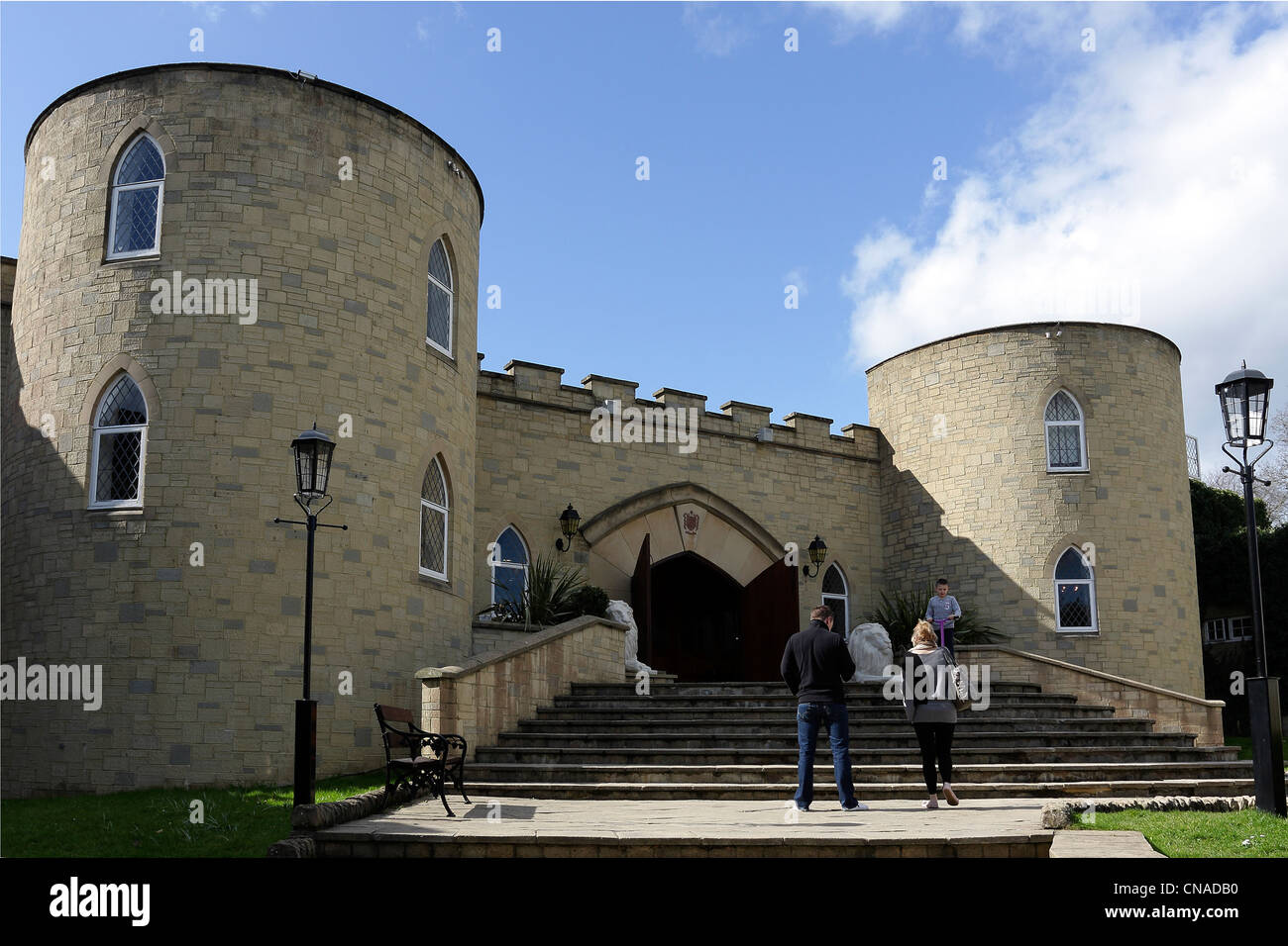 Saint Hill Castle at East Grinstead,Sussex.HQ in the UK to the Church ...