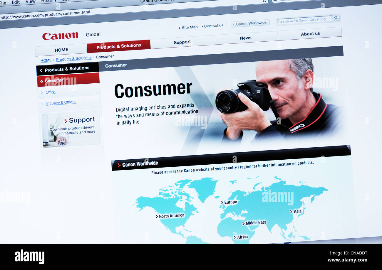 Canon cameras hi-res stock photography and images - Alamy