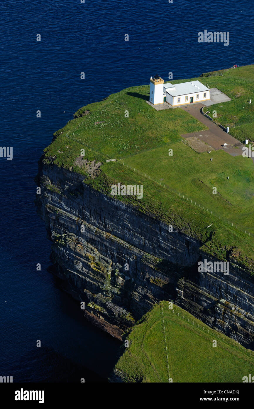 United Kingdom, Scotland, Highland, Duncansby Head Lighthouse at the ...